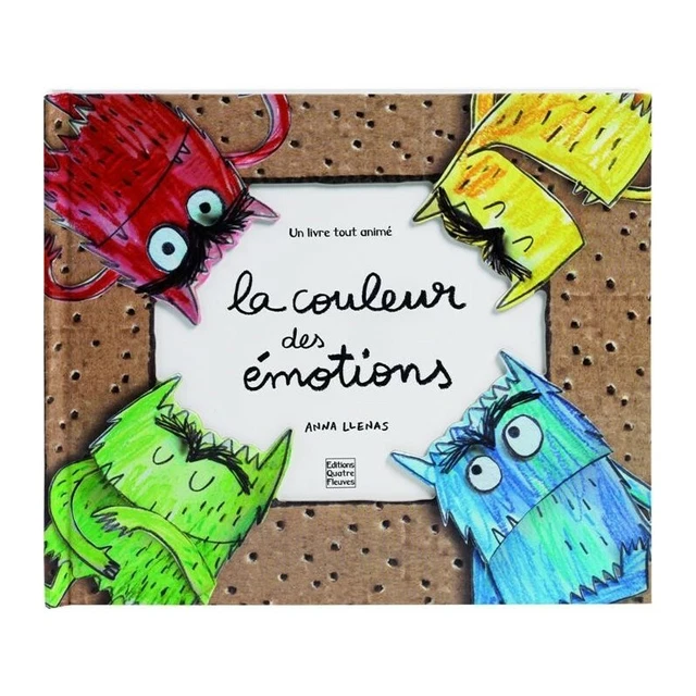 LE MONSTRE DES Couleurs - La Couleur Des Emotions - Un Livre Tout Anime ...
