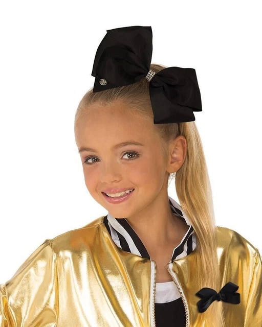 JOJO SIWA BLACK Hair Bow Nickelodeon JoJo Siwa Dance Moms Accessory £7. ...