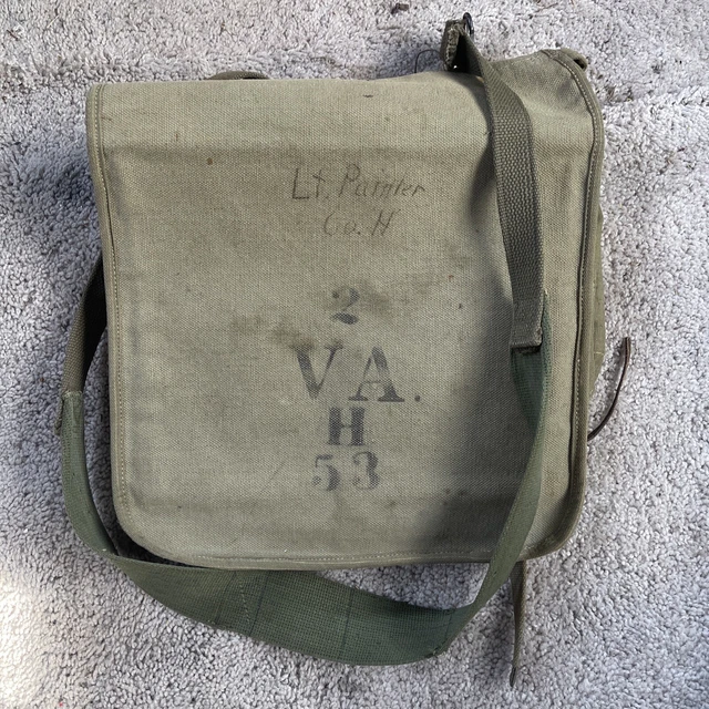 WW1 US ARMY Officer's Private Purchase Shoulder Bag--Named/Unit Marked ...
