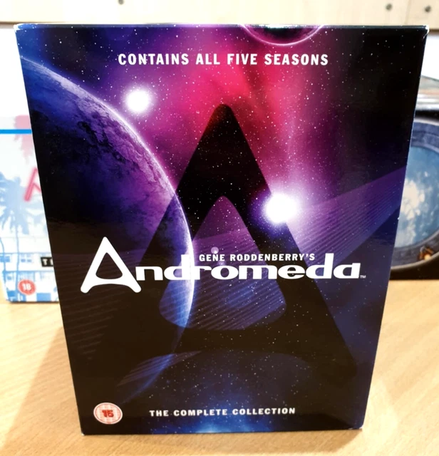 GENE RODENBERRY'S ANDROMEDA Complete Collection DVD Box Set UK - Good ...