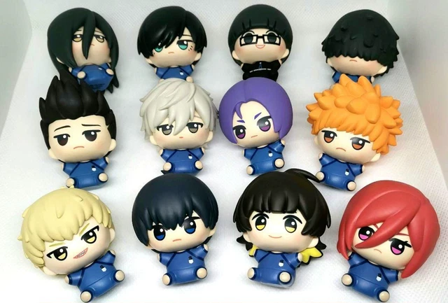 BLUE LOCK OSUWARI Figure Set of 12 vol.1 2 3 complete Namco Banpresto ...