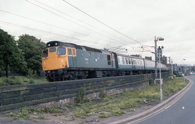 ORIGINAL RAILWAY NEGATIVE Class 27 27024 leaving Carlisle £3.00 ...