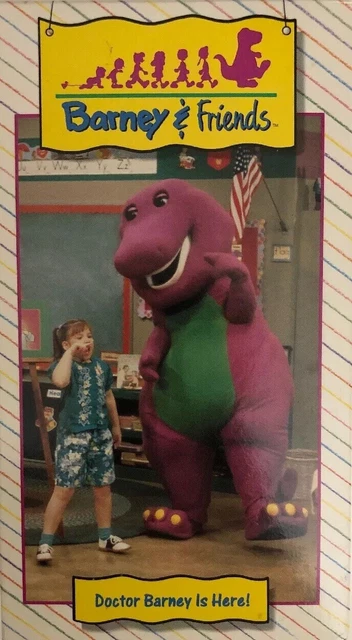 BARNEY AND FRIENDS Doctor Barney is Here VHS 1993 Educational TESTATO ...