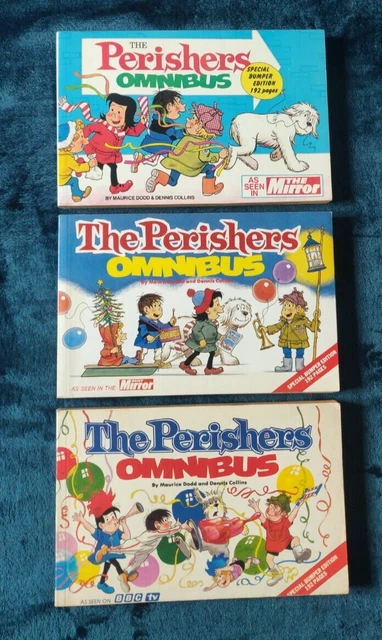 VINTAGE THE PERISHERS Omnibus editions Mirror Books Bundle x3 £8.00 ...