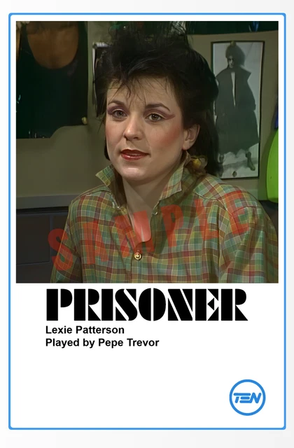 PRISONER CELL BLOCK H Fan Card Lexie Patterson 6x4 £2.99 - PicClick UK