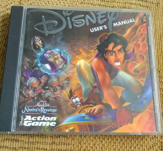 DISNEY ALADDIN NASIRAS Revenge Action Game PC CD ROM Computer Game ...