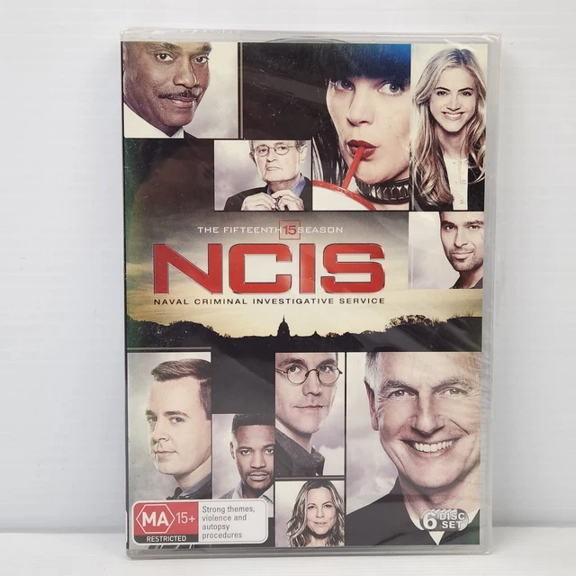 NCIS SEASON 15 | 6-DVD Set Mark Harmon Sasha Alexander Drama Action ...