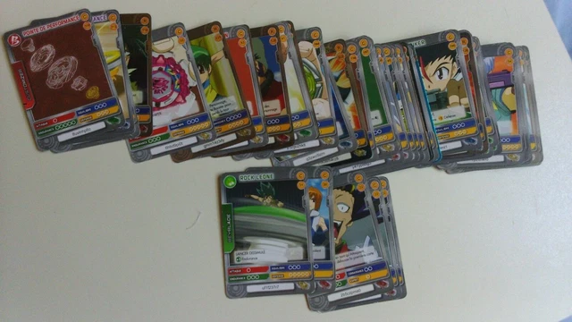LOT DE 72 cartes BEYBLADE Battle Card EUR 15,00 - PicClick FR