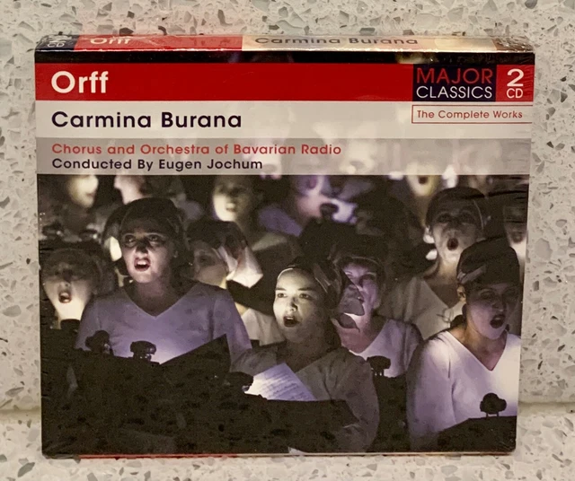 ORFF TRIONFI CARMINA BURANA Catulli Carmina DI AFRODITE (CD) JOCHUM ...
