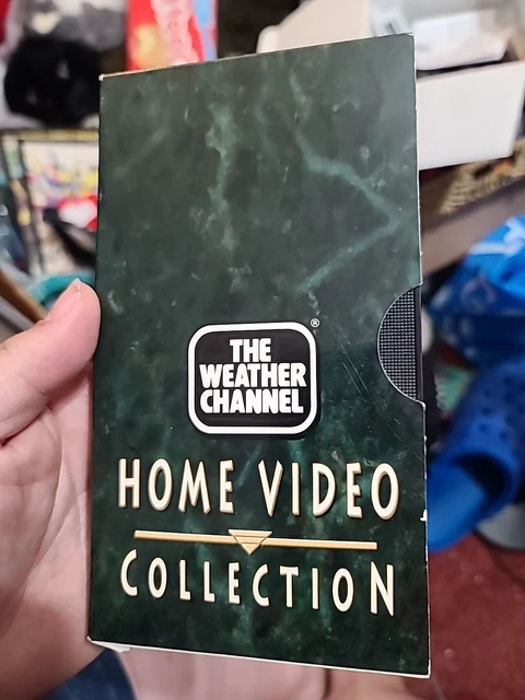 THE WEATHER CHANNEL Home Video Collection VHS Target Tornado BVE ...