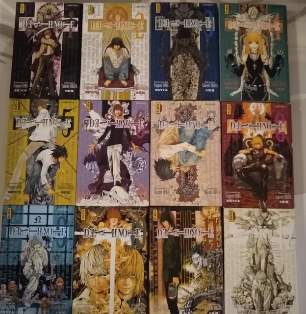 LOT 12 MANGAS Death Note tomes 1 à 12 VF TBE EUR 130,00 - PicClick FR