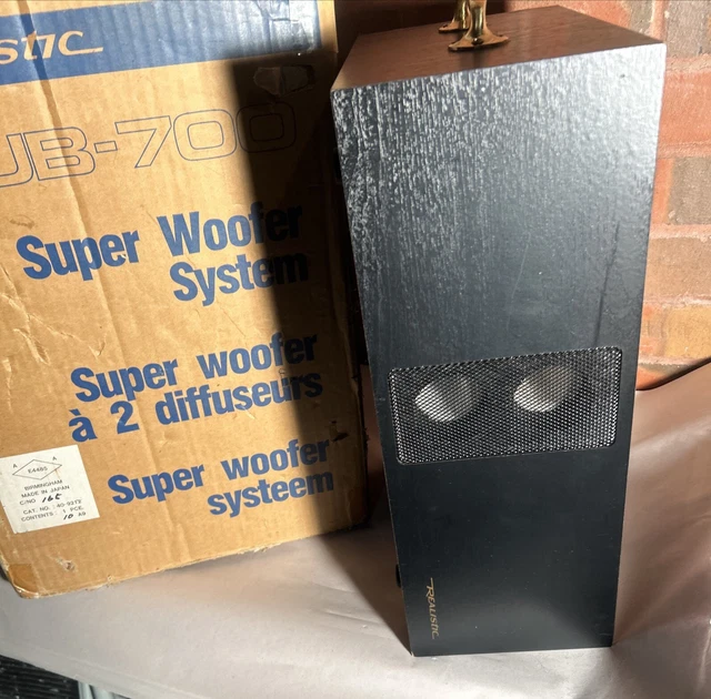 SPARES REPAIR REALISTIC SUB-700 Super Woofer Vintage Subwoofer Unit ...