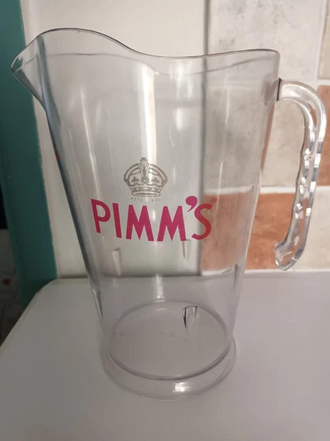 SUMMER 1.5LTR PLASTIC " Pimms " Pitcher Barbeque,Cocktail,Party Jug £7. ...