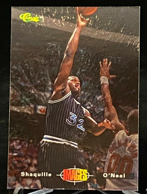 1995 CLASSIC IMAGES Up Close #POY4 Shaquille O'Neal Orlando Magic EUR 2 ...