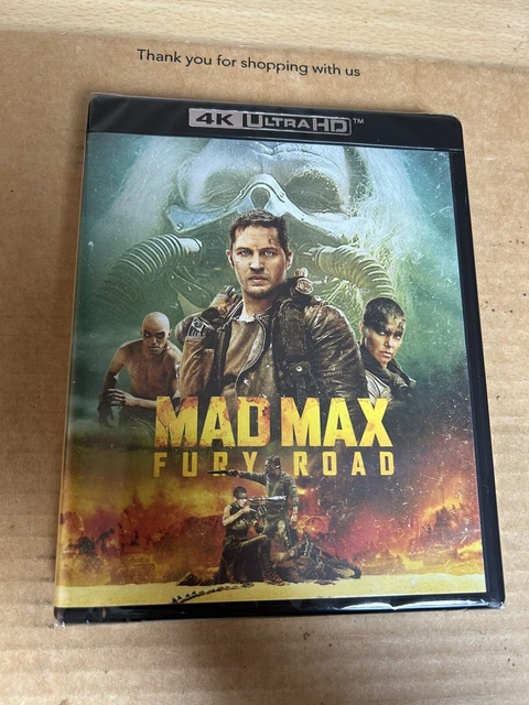 MAD MAX FURY ROAD (2015) 4K UHD BLU RAY NUOVO & SIGILLATO Azione Tom ...
