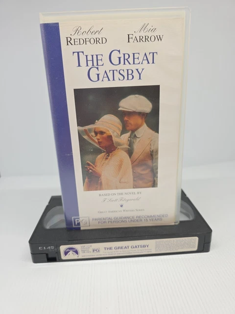 THE GREAT GATSBY Robert Redford VHS Video - CIC $29.97 - PicClick AU