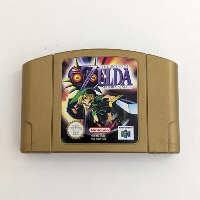 GENUINE AUTHENTIC NINTENDO 64 N64 Legend of Zelda Majora's Mask PAL AUS ...