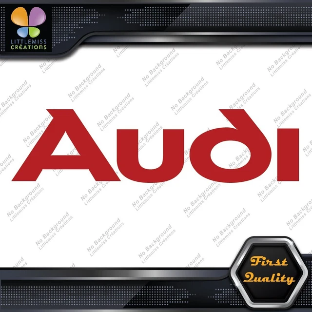 COMPATIBLE AUDI NAME Only Cars Trucks JDM Tuning Racing Vinyl Decals ...