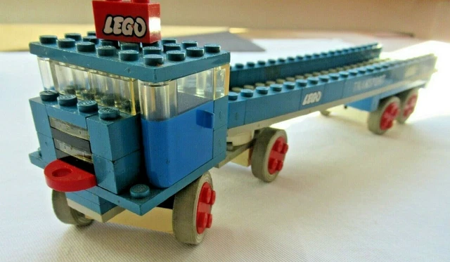 1968 LEGO FLATBED Seater Train, from 1st Hand, basement find, "LEGO ...