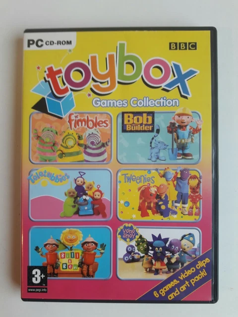 TOY BOX GAMES Pc CD. Teletubbies. Tweenies. Bob Builder. More £4.50 ...