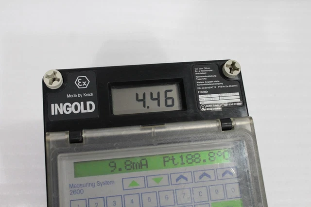 KNICK INGOLD TYPE: 71X-3 , RX15-1 , UX10 Process Measurement System EUR ...