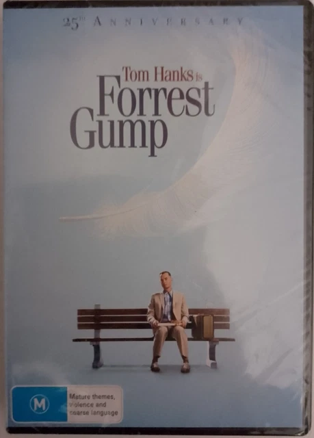 FORREST GUMP (25TH Anniversary) DVD NEW/SEALED PAL Reg4 Tom Hanks Sally ...