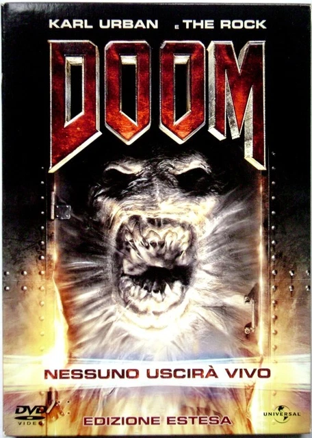 DVD DOOM - Versione Estesa - Ed. Slipcase con The Rock 2005 Usato EUR 4 ...