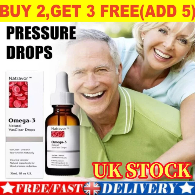 VEGAN OMEGA-3 NATURAL Vasclear Drops,Fish Oil Alternative,DHA,EPA ...