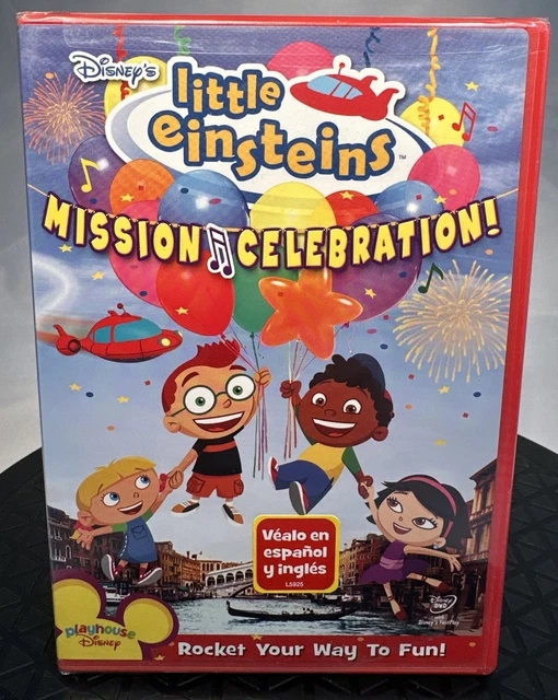 DISNEY'S LITTLE EINSTEINS - Mission Celebration! BRAND NEW DVD 2006 £13 ...