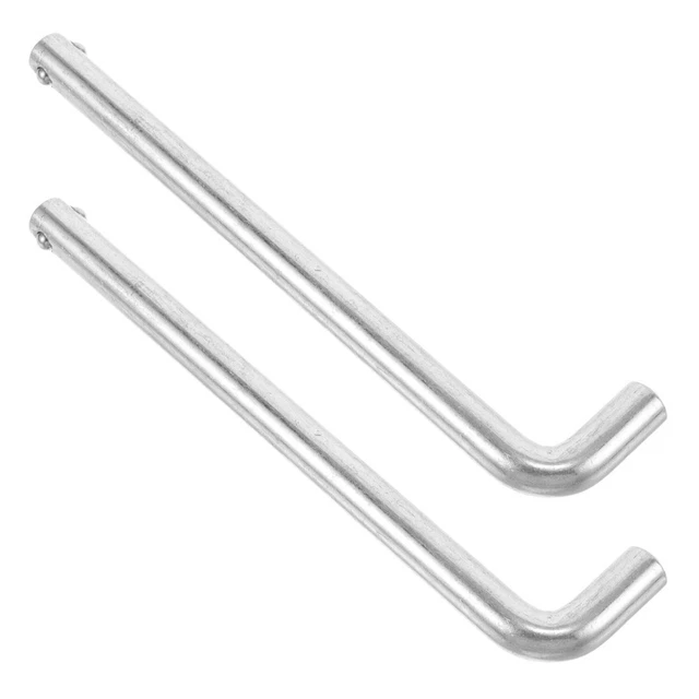 4PCS WEIGHT LOADING Pin - 10mm Diameter Weight Stack Extender L Shaped ...