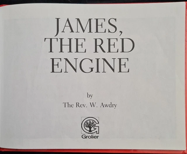 THOMAS & FRIENDS: James the Red Engine. HC, 1994. As new condition £5. ...