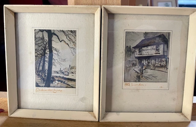 INCISIONI MAURICE VERDIER metà secolo. Westminster and The Old ...