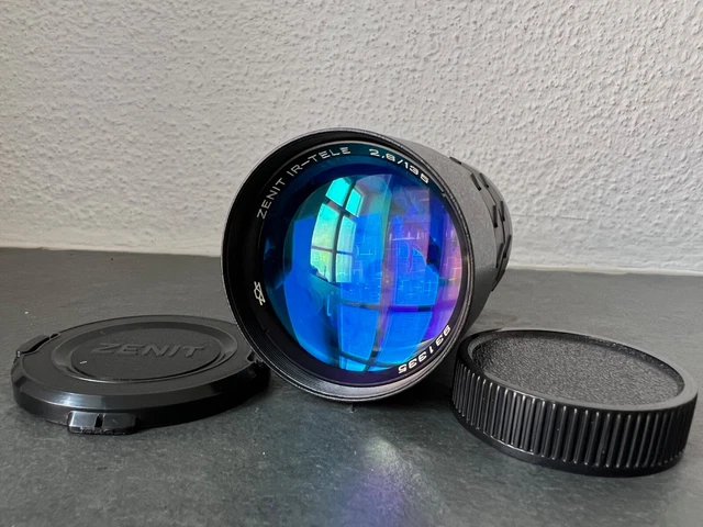 ZENIT IR-TELE 135MM f/2.8 2,8/135 M42 Nachtsicht KMZ Telezenitar ...