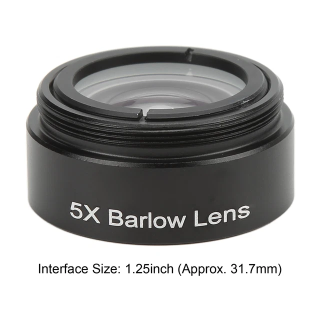 5-FACHE VERGRÖSSERUNG BARLOW-LINSE Für Stereo-Mikroskop Kamerlinse EUR ...