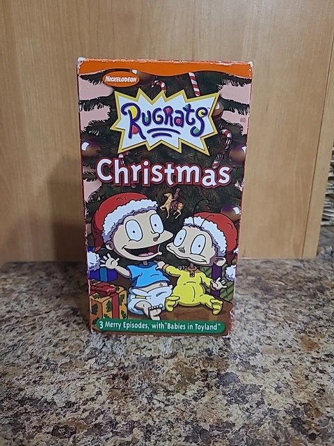 RUGRATS - CHRISTMAS (VHS, 2002) 3 Merry Episodes With Babies In Toyland ...