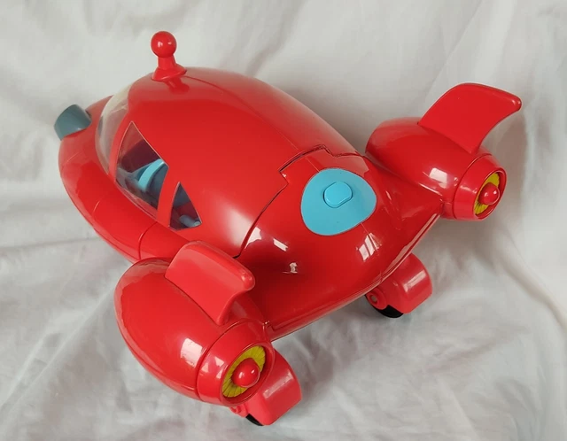 MATTEL LITTLE EINSTEINS Red Rocket Spaceship Retro Futuristic Jetsons ...