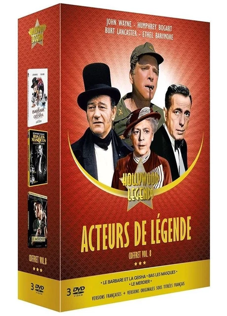ACTEURS DE LEGENDE Vol. 8 (Le Barbare Et La Geisha - Dieu Seul Le Sait ...