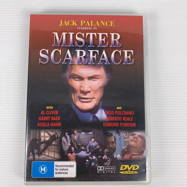 MISTER SCARFACE (DVD 1976) Jack Palance Harry Baer Al Cliver Region all ...