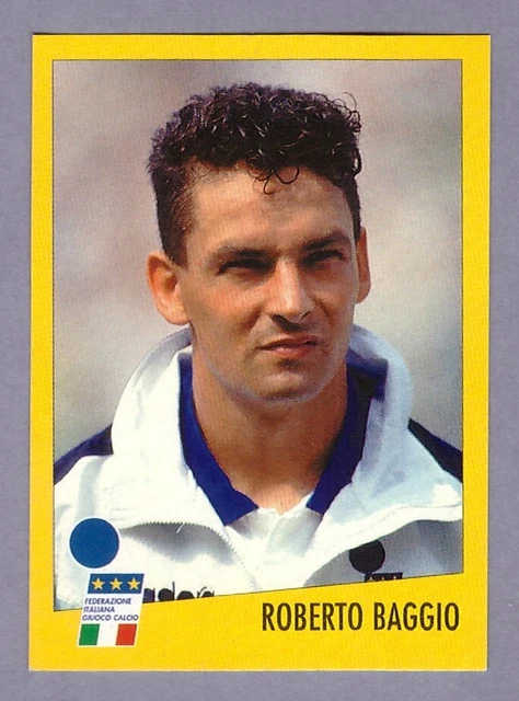 ROBERTO BAGGIO FIGURINE Calciatori MERLIN Azzurri con IP NO PANINI OTTIMA MINT EUR 1,00 ...