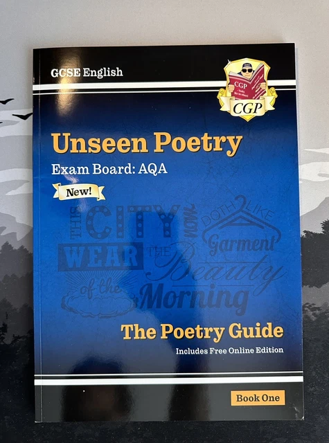 GCSE ENGLISH AQA Unseen Poetry Guide and Revision Book $2.86 - PicClick