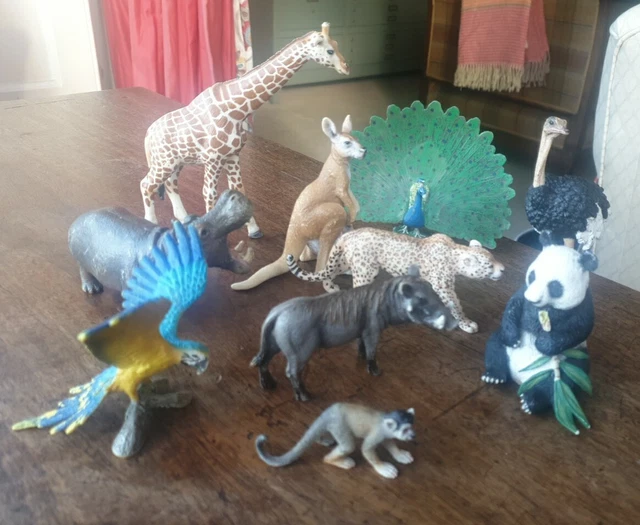 SCHLEICH WILD ANIMALS Zoo Animals Bundle X 13 £60.00 - PicClick UK