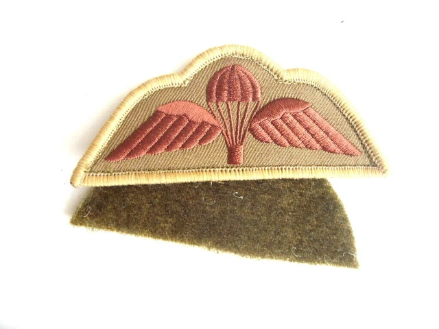 PARA WINGS BADGE - Desert Iraq Afghan Raf Regiment / Rm Commando Trf Dz ...