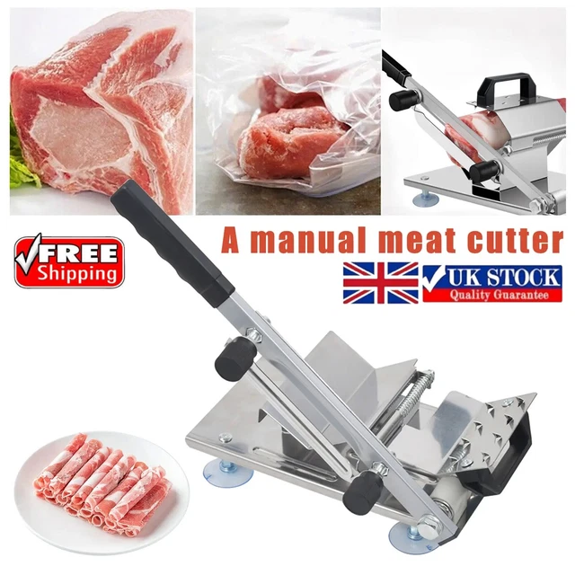 MANUAL MEAT CUTTER Frozen Beef Lamb Mutton Roll Food Microtome Kit ...