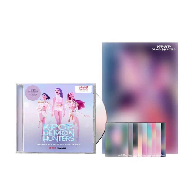 K-POP 💟 DEMON Hunters CD Target Exclusive Soundtrack from the Netflix ...