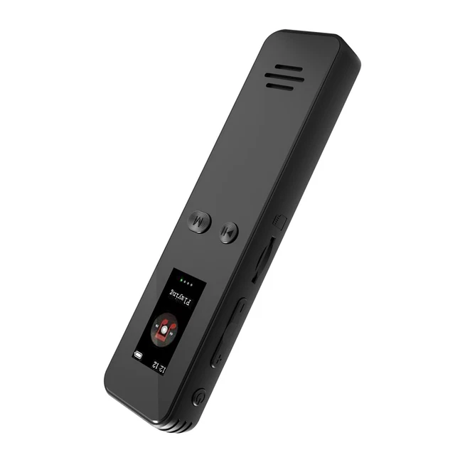 DIGITAL VOICE RECORDER With 0.96 Color Screen One-Key Recording 0Gb ...