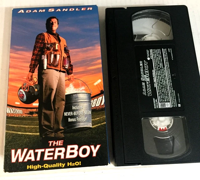 THE WATER BOY Adam Sandler VHS tape Ships Free Same Day With Tracking £ ...