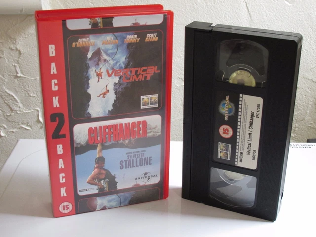 COLUMBIA BACK TO Back Vhs Video. Vgc.vertical Limit + Cliffhanger. £1. ...