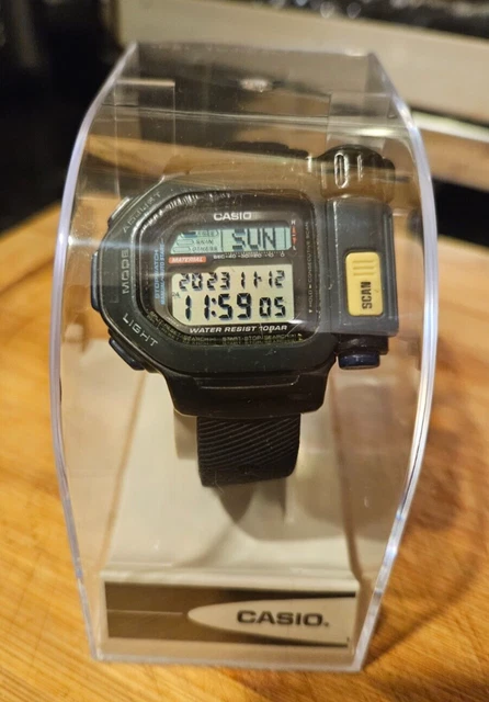 BOXED WORKING CASIO TSR-110 Thermo Scanner Watch Module 1190 Good ...