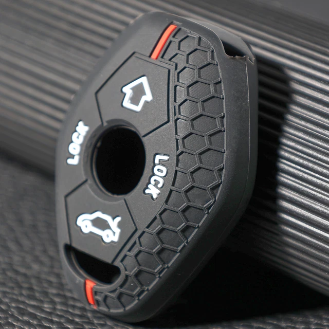 FOR BMW E46 E36 E39 E61 E60 2 Button Remote Key Fob Case Cover Holder ...