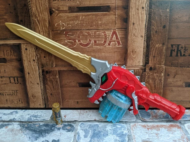 POWER RANGERS DINO Charge Super Drive Saber Sword with Charger £15.95 ...